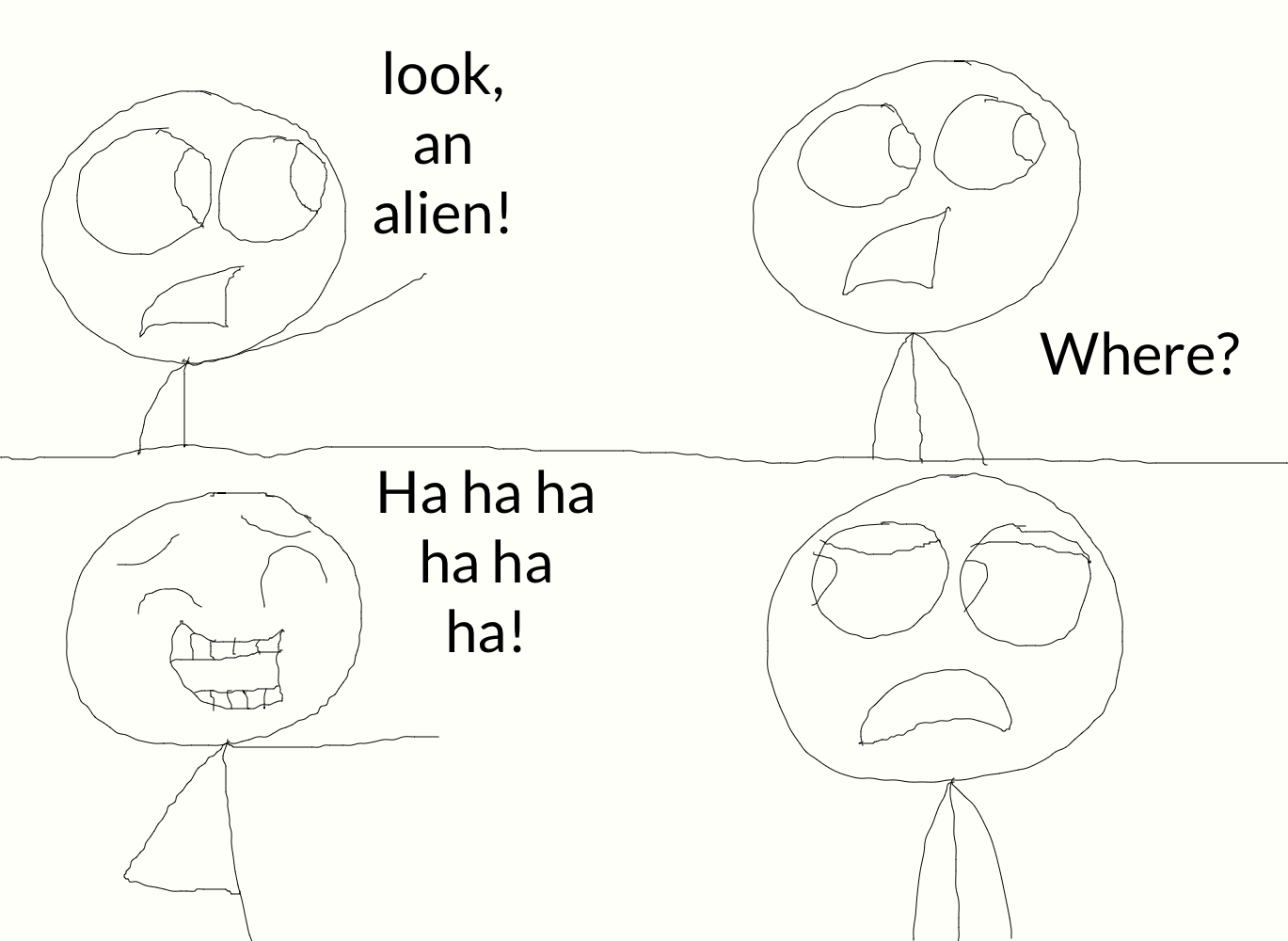 look, an alien! by Challenger153 on DeviantArt