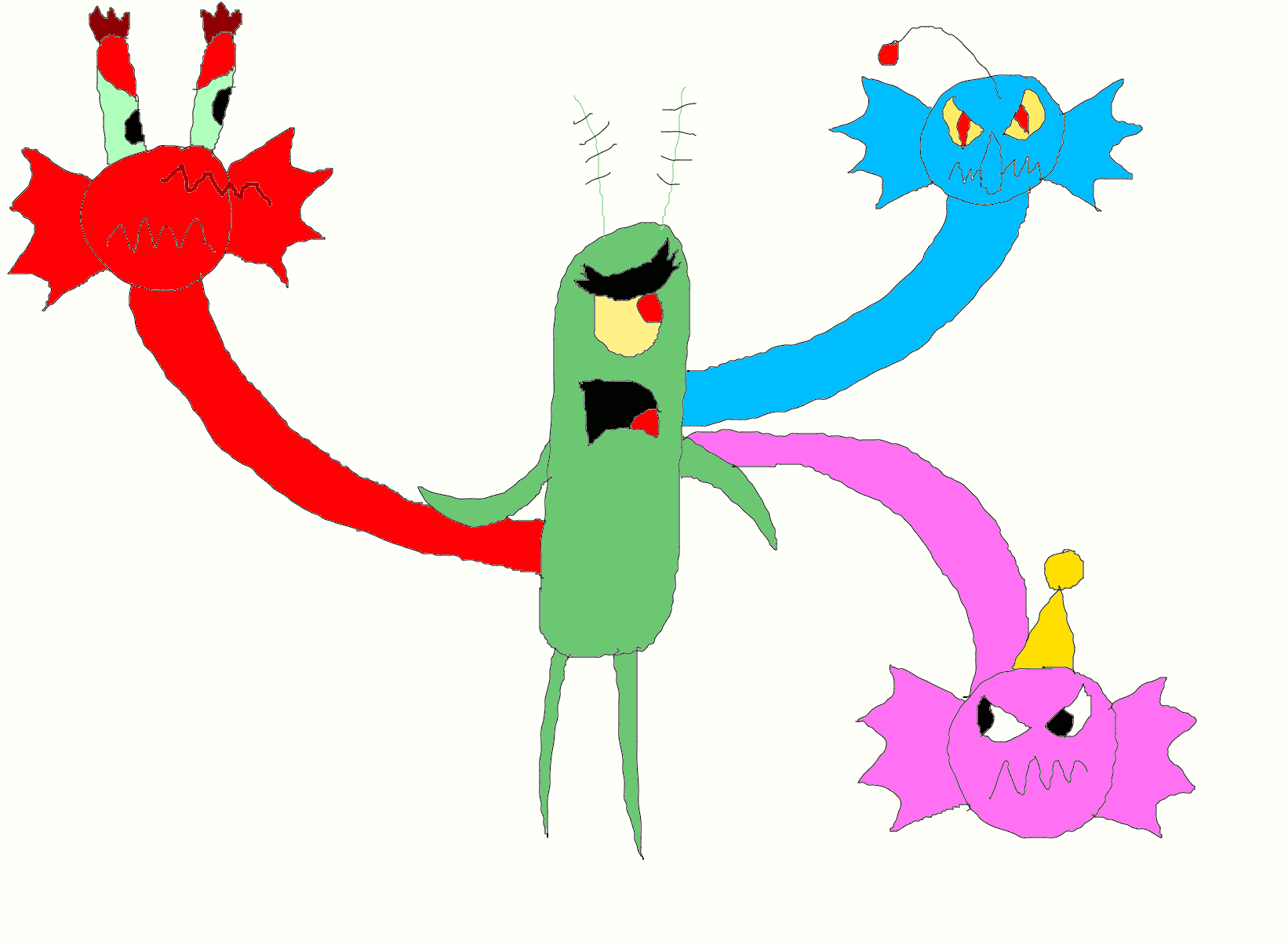 Giant Plankton VS King Seadorah by Challenger153 on DeviantArt