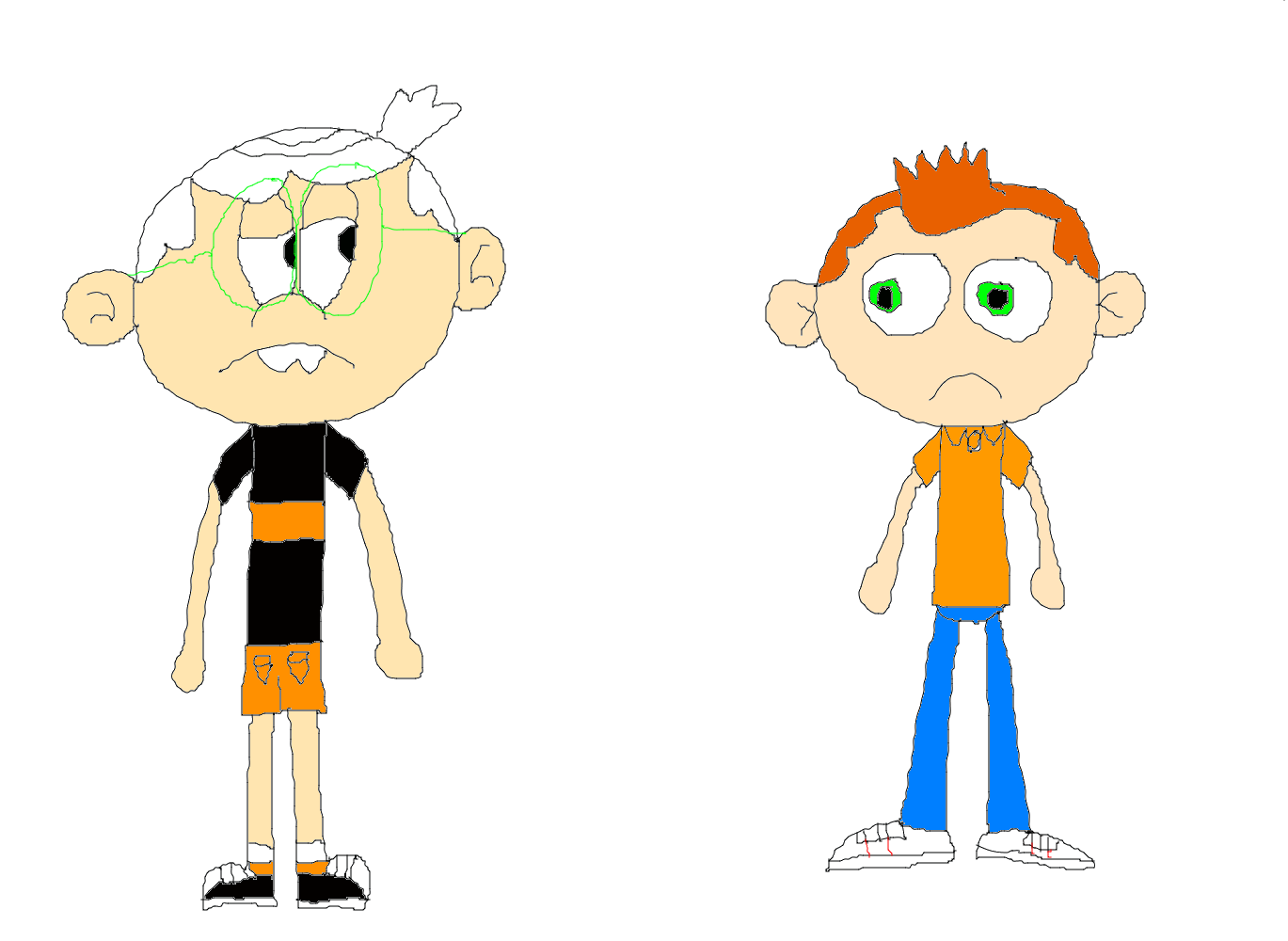 Lincoln and Leo clothes swap by Challenger153 on DeviantArt