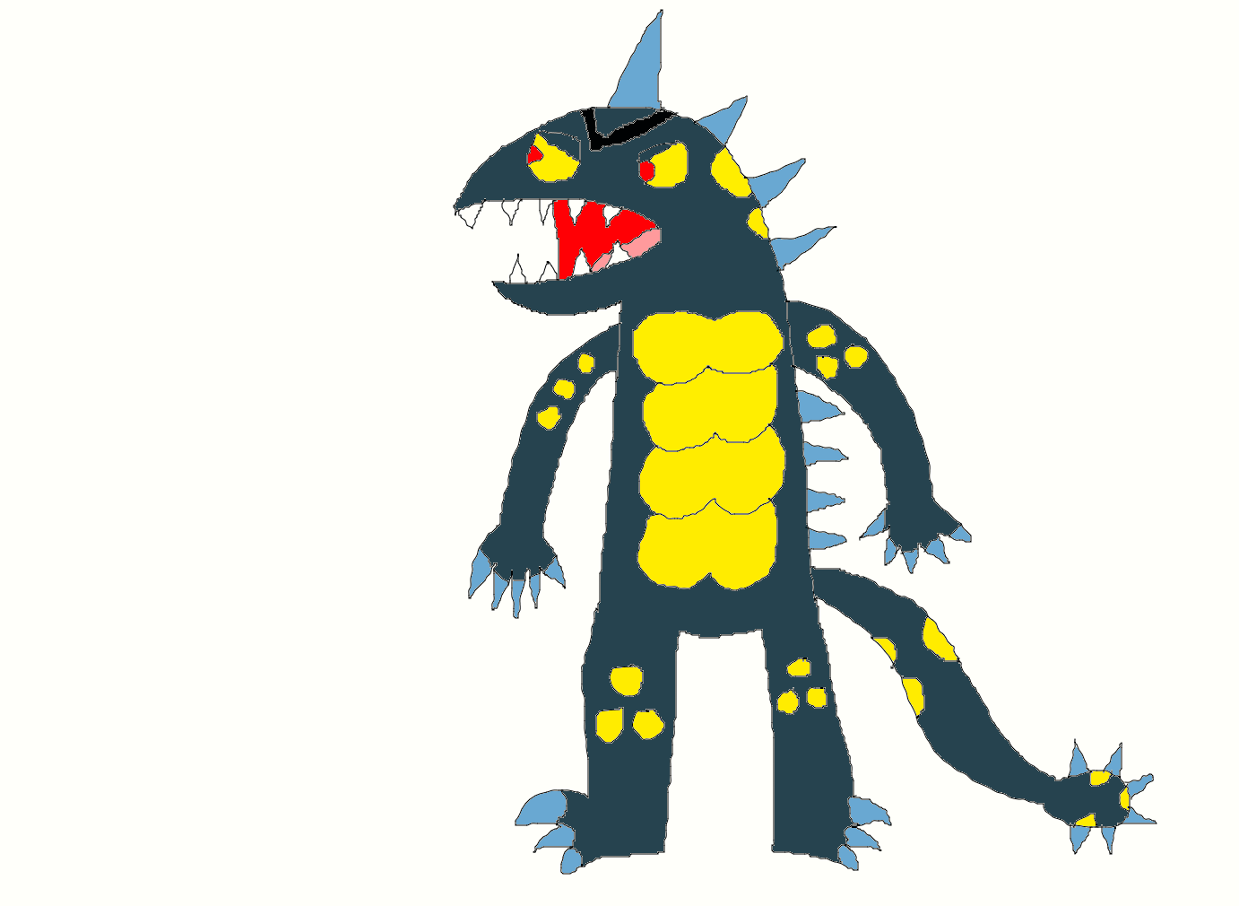 Fred the monster by Challenger153 on DeviantArt