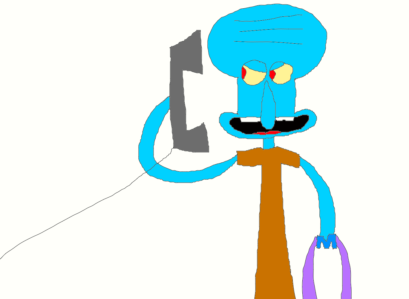 Squidward's telling success by Challenger153 on DeviantArt