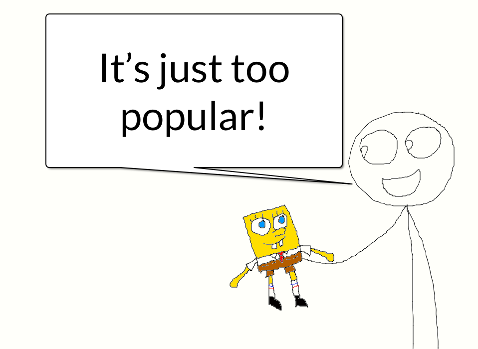 SpongeBob's popularity by Challenger153 on DeviantArt