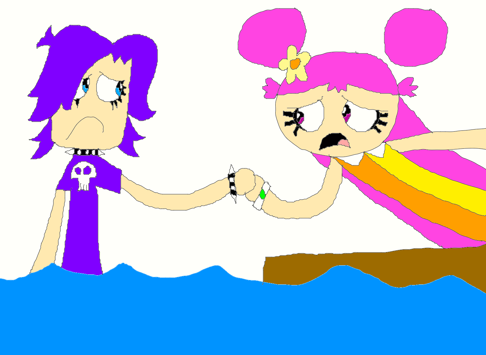 Ami won't let go by Challenger153 on DeviantArt