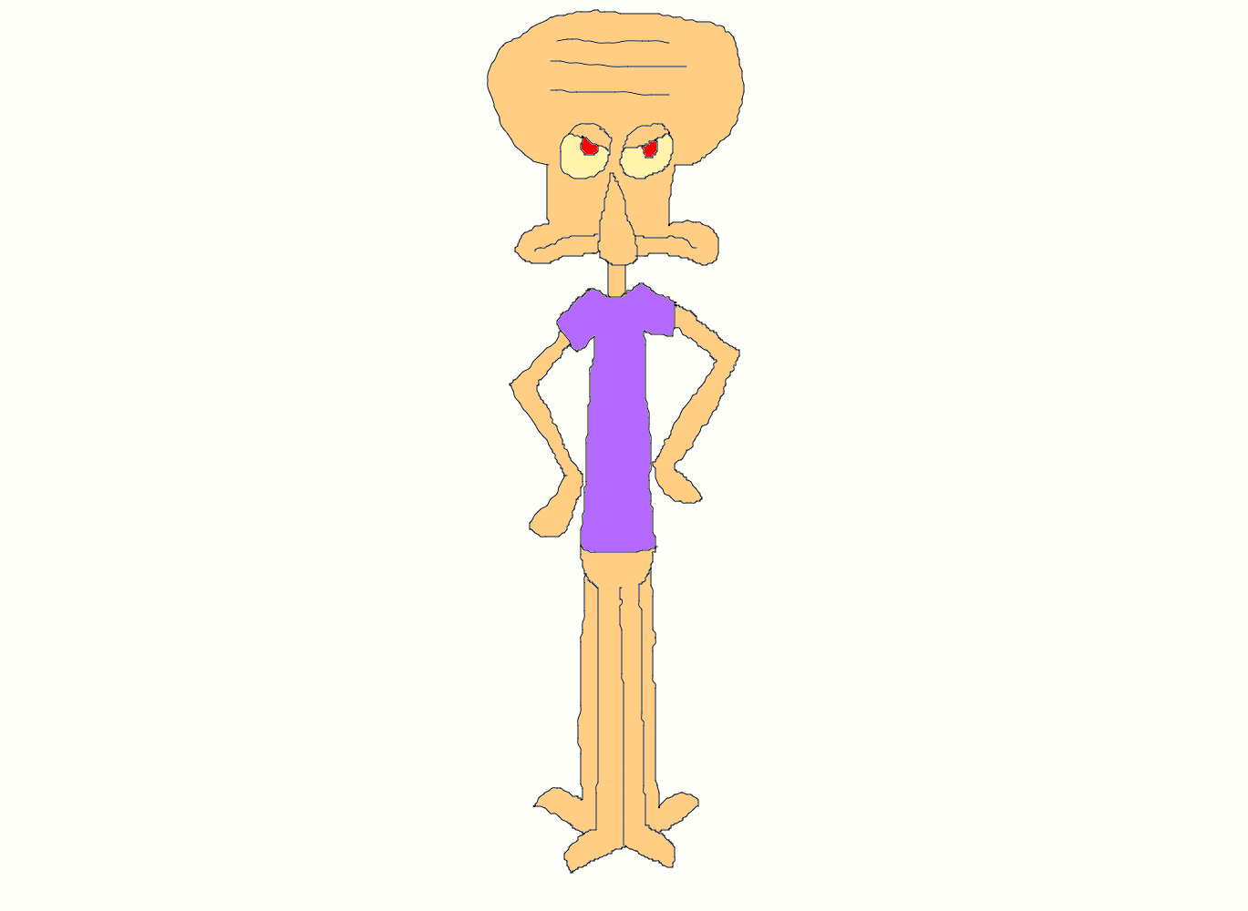 Prototype Squidward by Challenger153 on DeviantArt