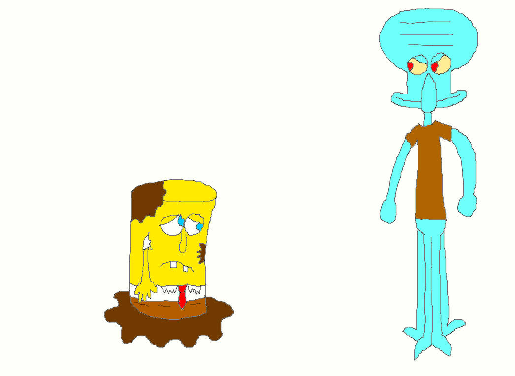 Squidward's prank gone wrong by Challenger153 on DeviantArt