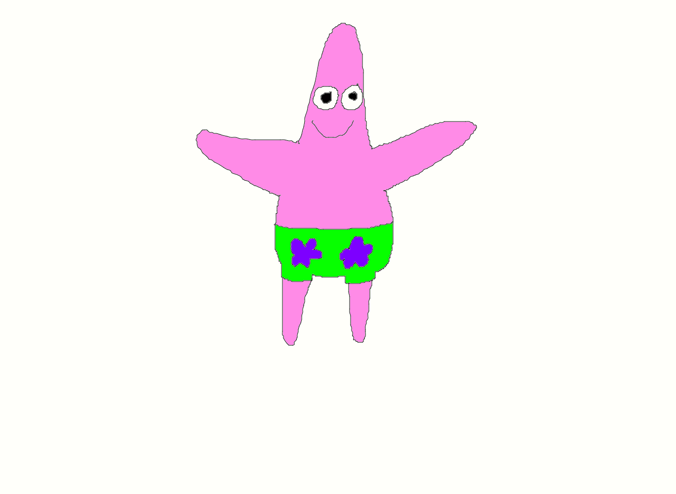Patrick Star (remake) by Challenger153 on DeviantArt
