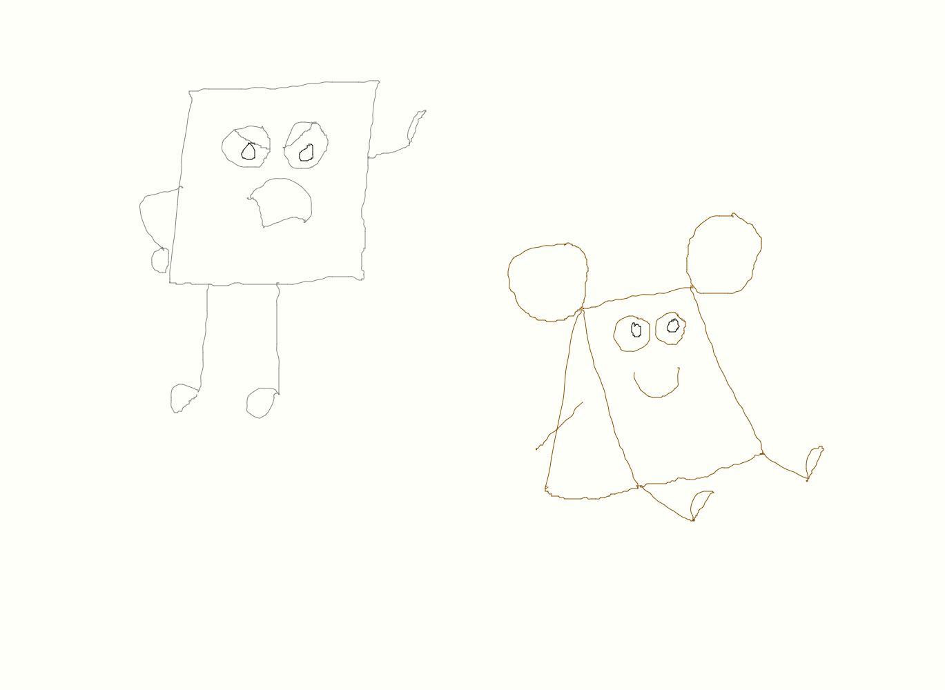 Tom and Jerry as shapes by Challenger153 on DeviantArt