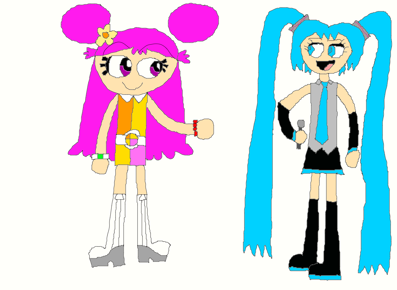 Amiku singing by Challenger153 on DeviantArt