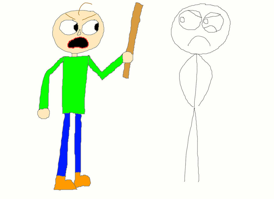 Playing Baldi by Challenger153 on DeviantArt