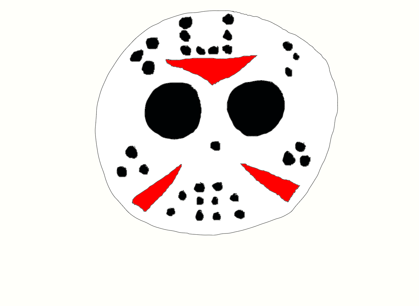 Mask of Jason Voorhees by Challenger153 on DeviantArt