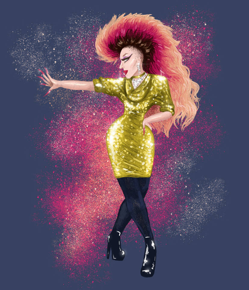 Acid Betty - Golden Goddess by ShadowPaintedRose on DeviantArt