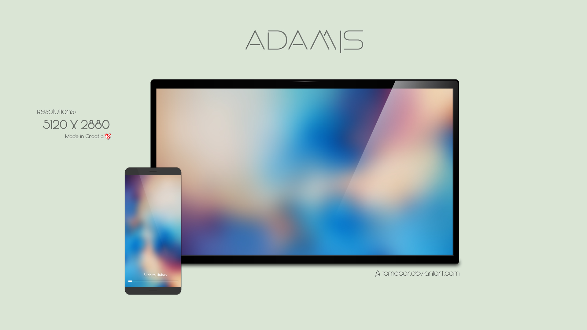 Minimal Windows Background Named: Adamis by PassMater on DeviantArt