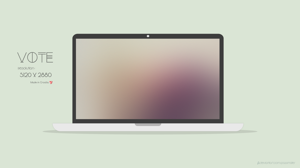 Minimal Background: V_ote by PassMater on DeviantArt