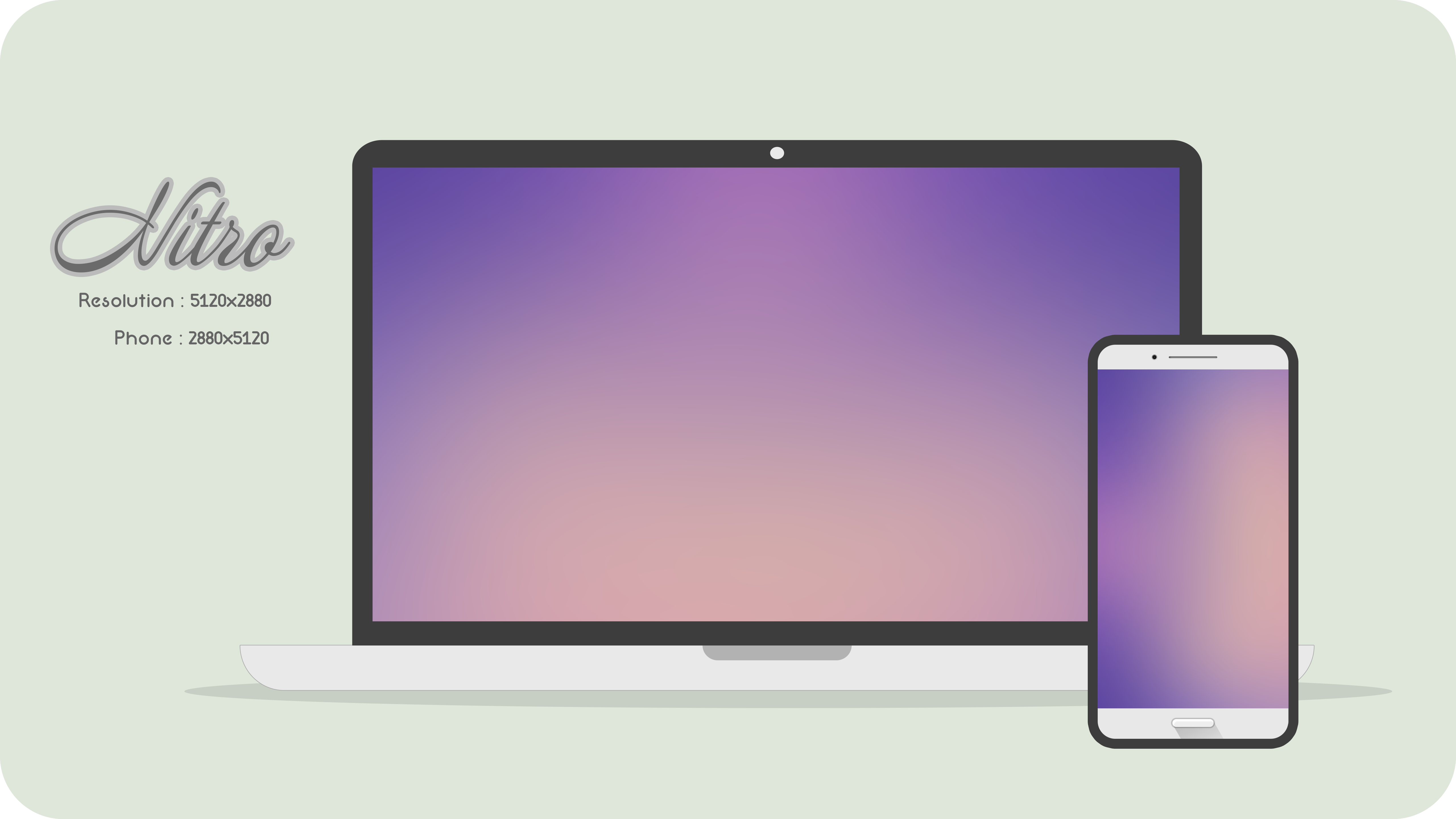 Minimal Desktop Background: Nitro by PassMater on DeviantArt