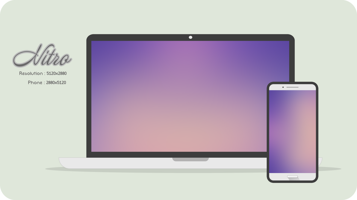 Minimal Desktop Background: Nitro by PassMater on DeviantArt