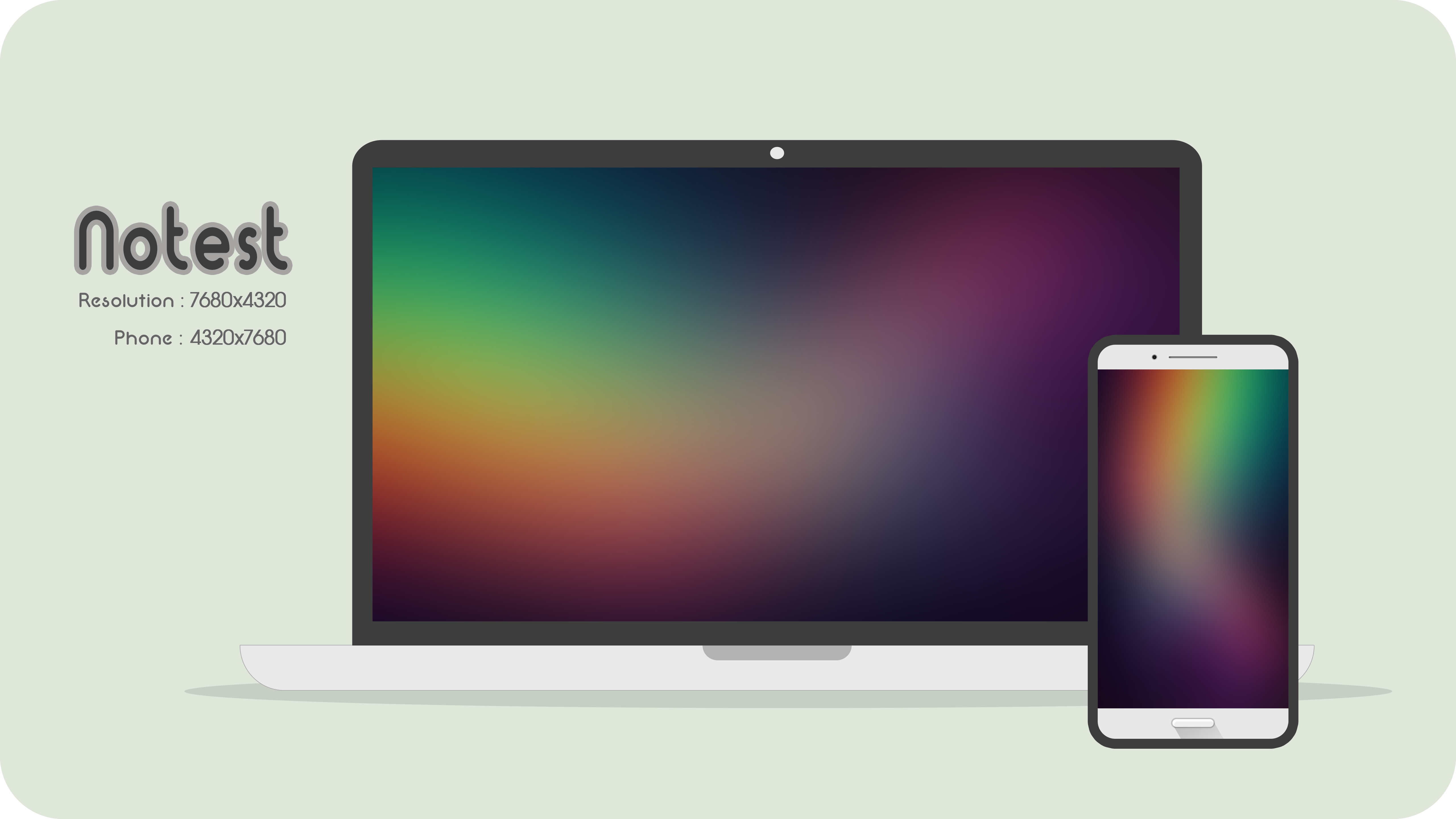 Minimal Desktop Background: Notest by PassMater on DeviantArt