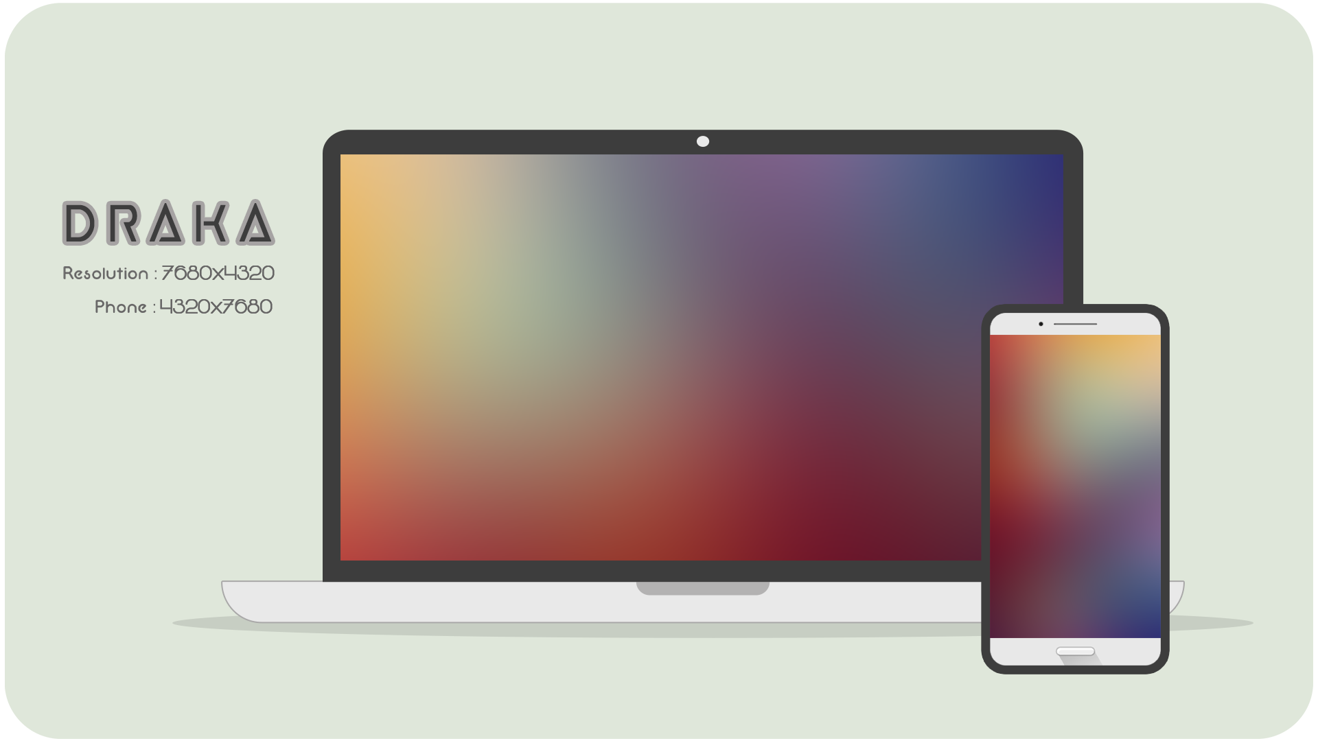 Minimal Desktop Background: Draka by PassMater on DeviantArt
