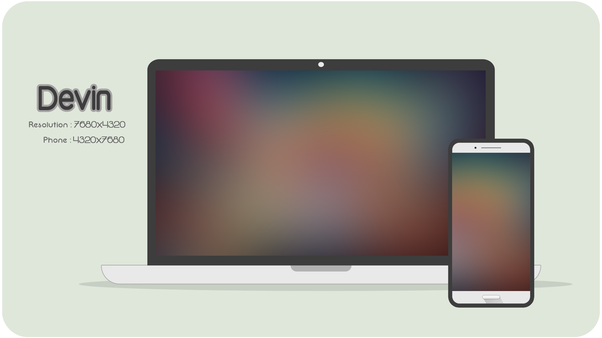 Minimal Desktop Background: Devin by PassMater on DeviantArt