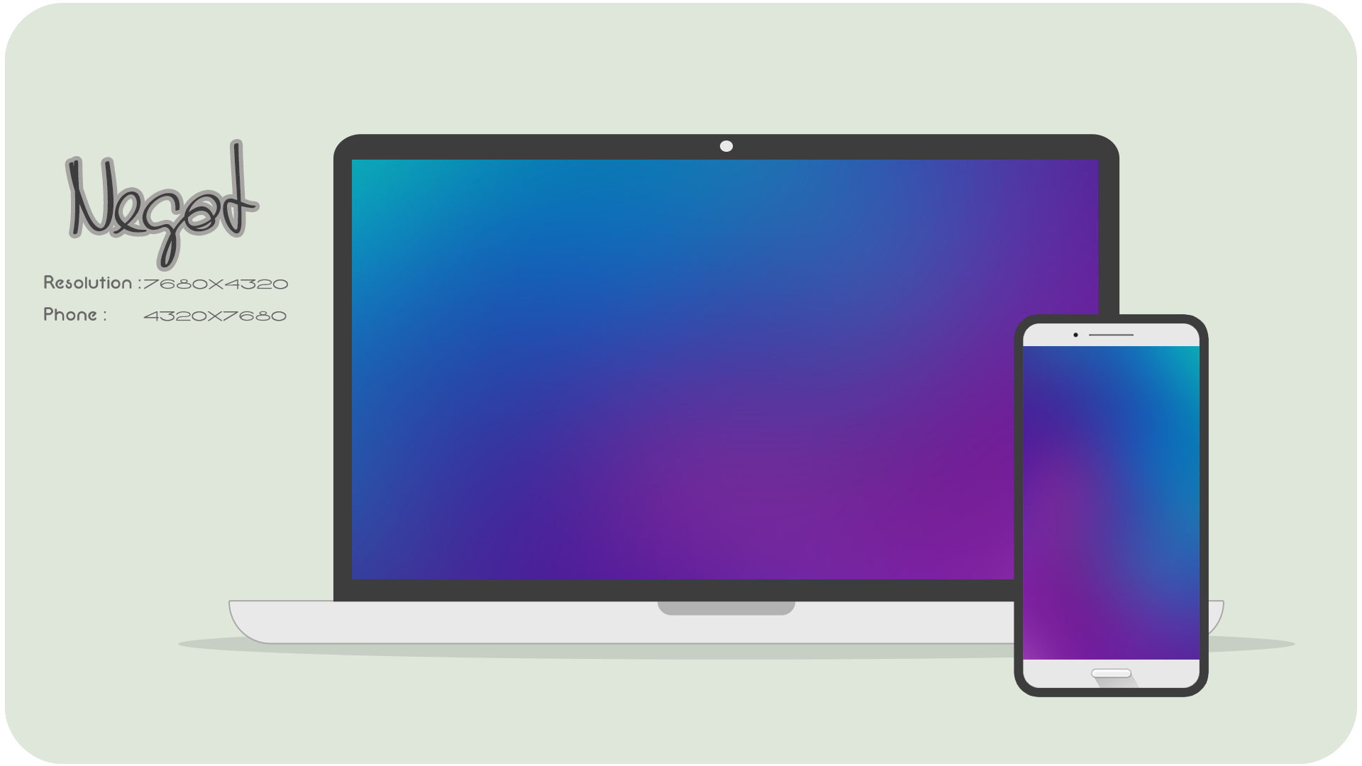 Minimal Desktop Background: Negot by PassMater on DeviantArt