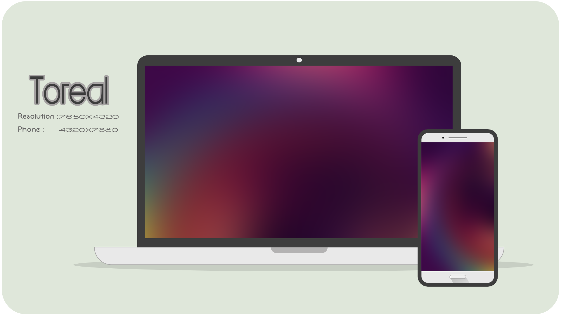 Minimal Desktop Background: Toreal by PassMater on DeviantArt