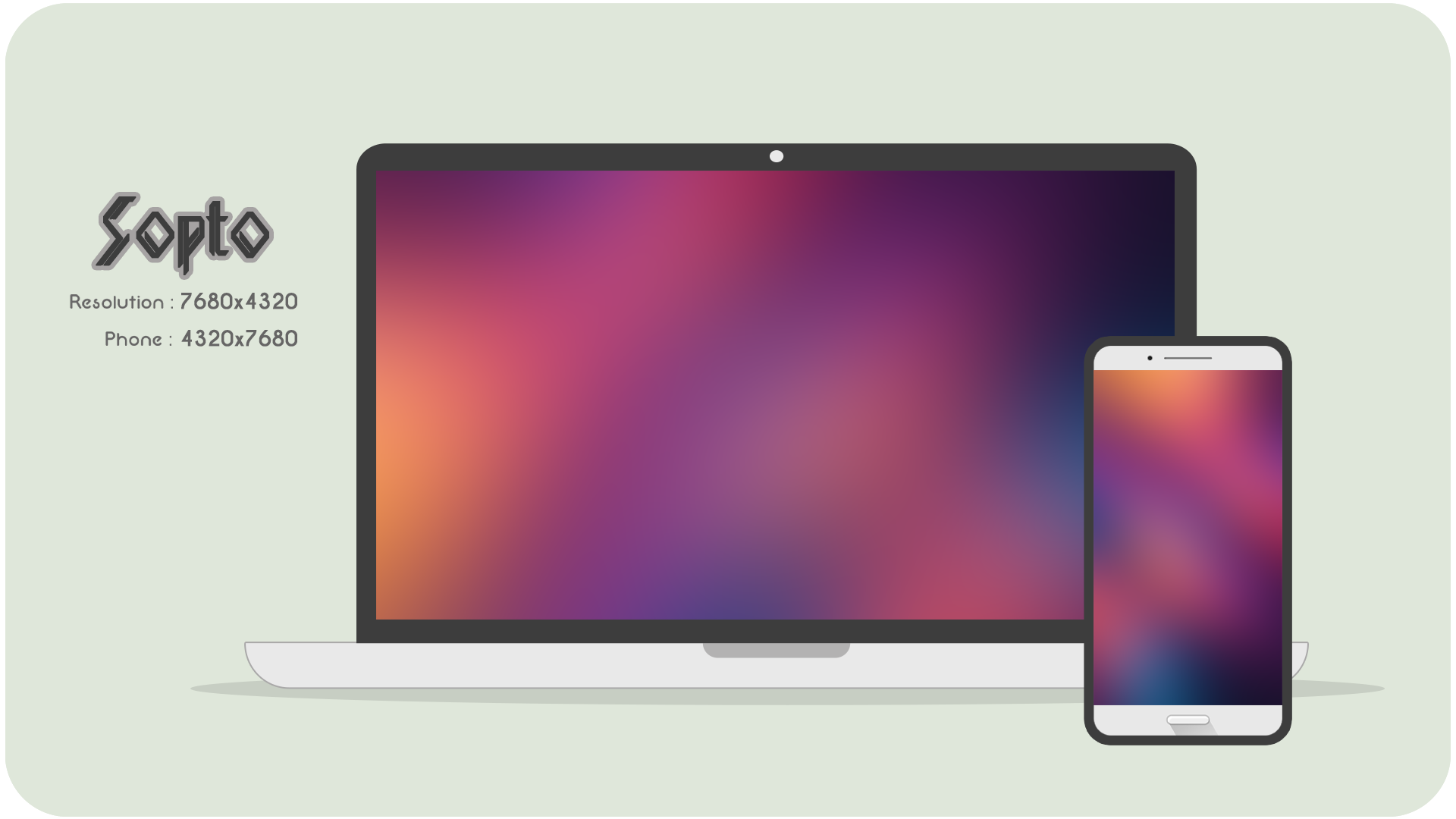 Minimal Desktop Background: Sopto by PassMater on DeviantArt