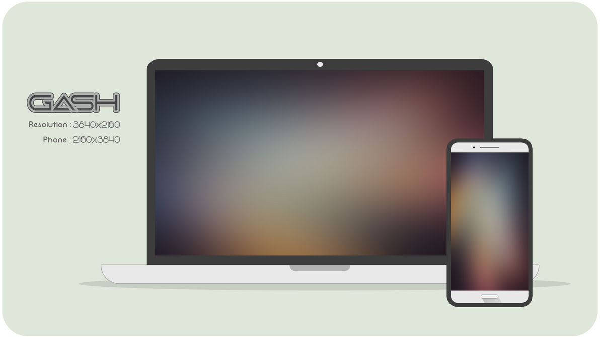 Minimal Desktop Background: Gash by PassMater on DeviantArt