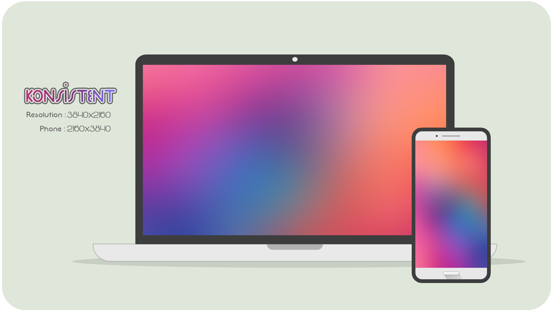 Minimal Desktop Background: Konsistent by PassMater on DeviantArt