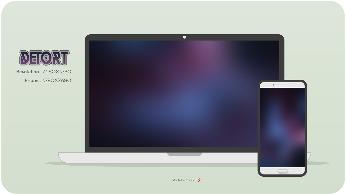 Minimal Desktop Background: Detort by PassMater on DeviantArt