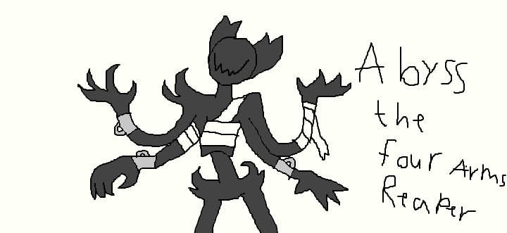 Abyss the four arms reaper! by EchoTheReaperDK on DeviantArt