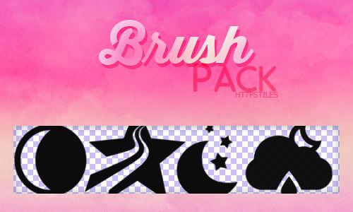 +BRUSH PACK-to the moon by httpStiles on DeviantArt