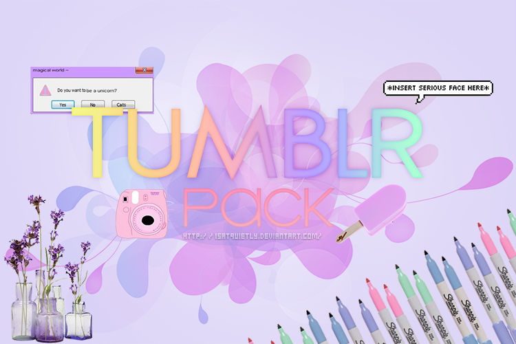 Tumblr Pack by ISatQuietly on DeviantArt