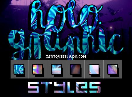 +Holographic Styles by ISatQuietly on DeviantArt