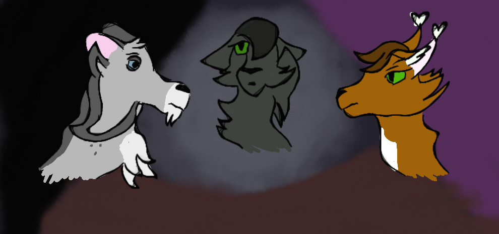 ashfur hollyleaf and squirrelflight trifecta by spectorwing on DeviantArt