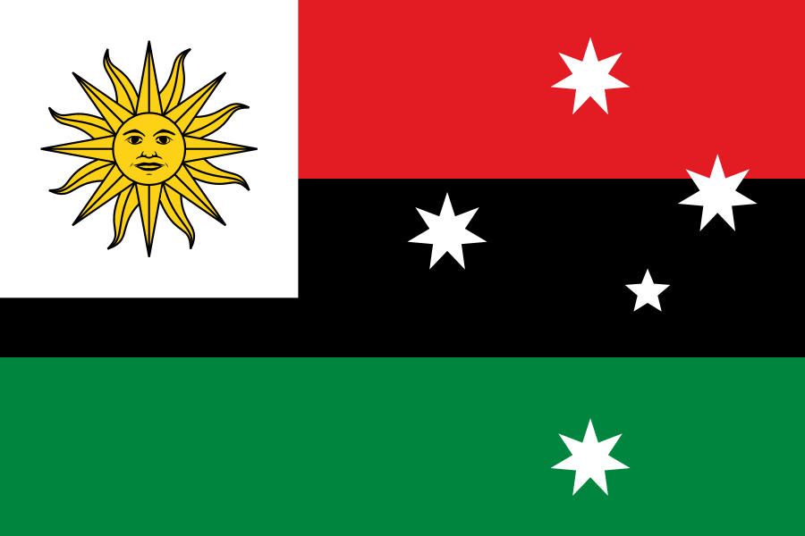 Flag of Gondwana by hosmich on DeviantArt