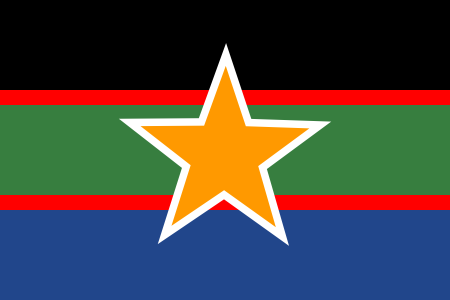 Flag of Dutch Language Union by hosmich on DeviantArt