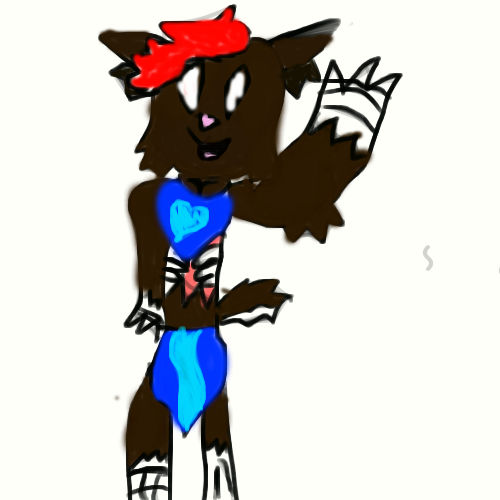 Wendie the Friendly Wendigo by SacredSquishy on DeviantArt