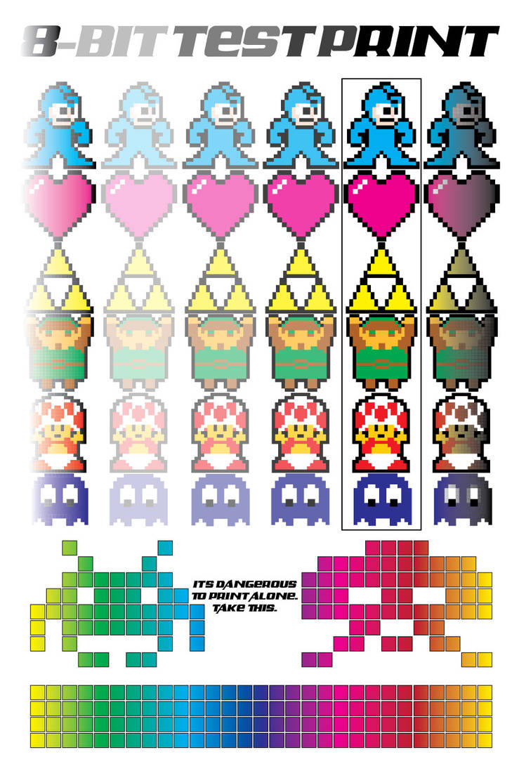 8-Bit Test Print by pmjohnst on DeviantArt