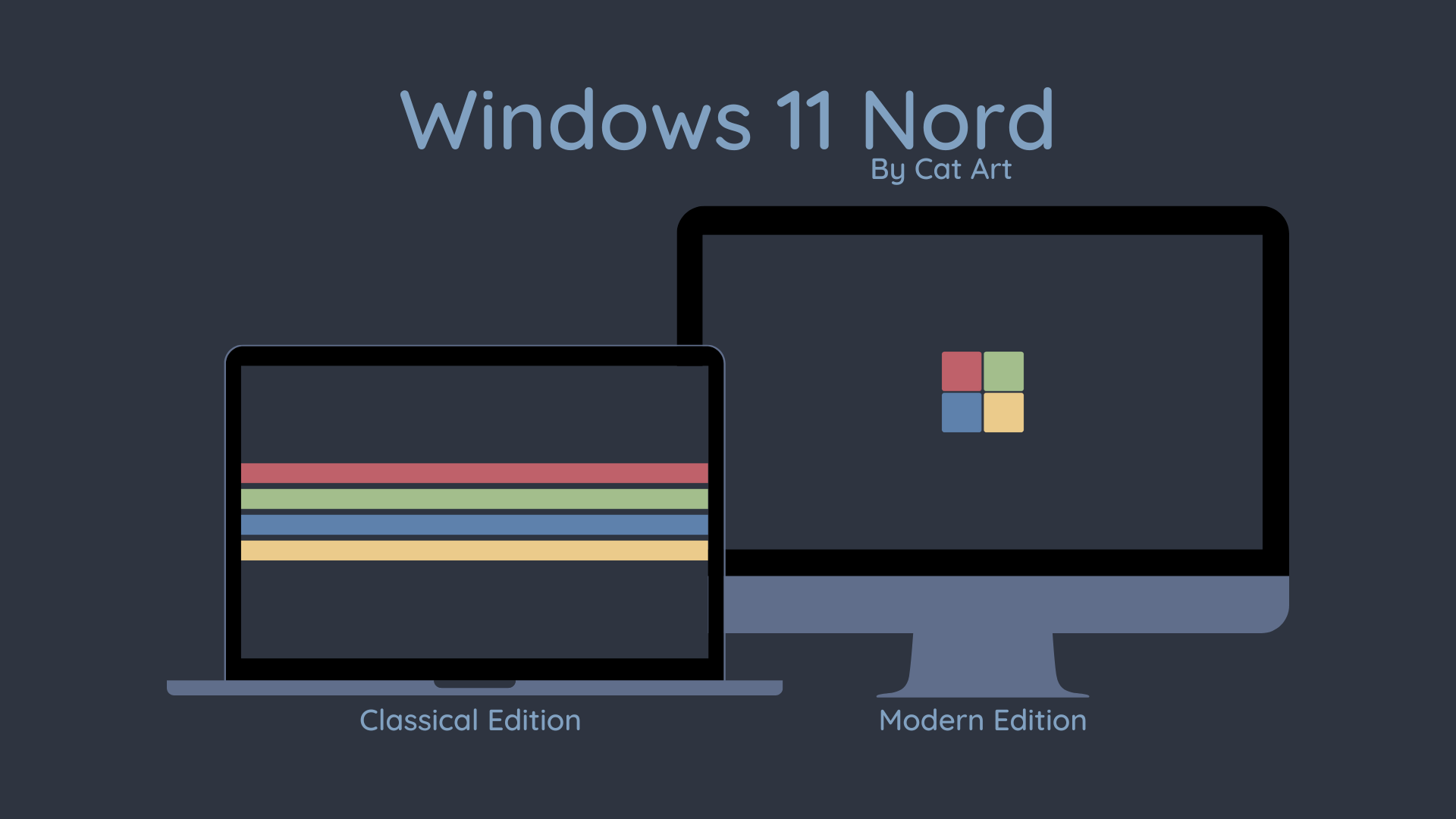 Windows 11 Nord by CatArt-1304 on DeviantArt