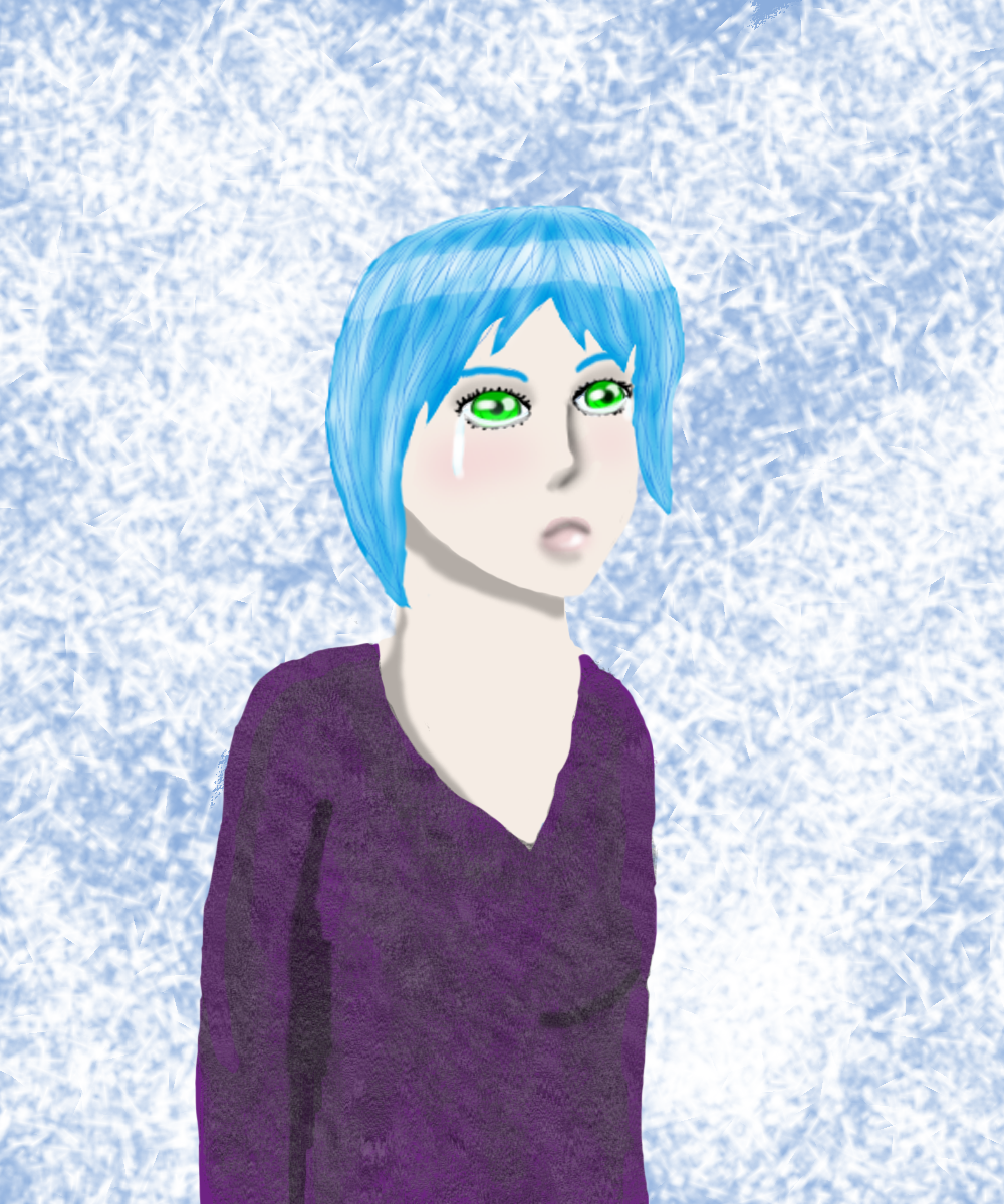 crying girl by Oktera on DeviantArt