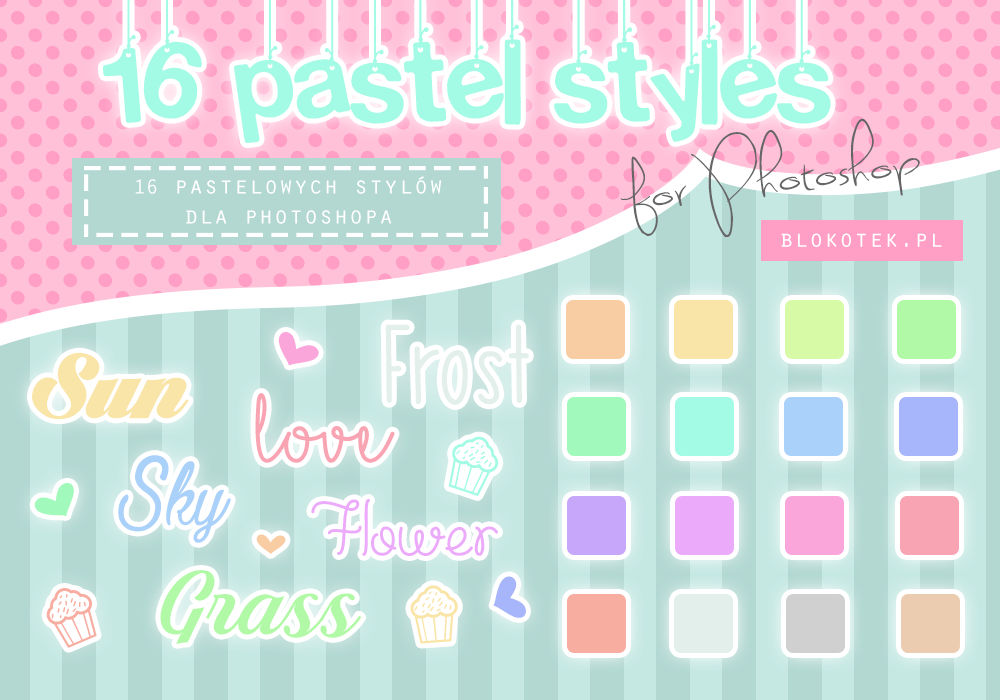 16 pastel styles for Photoshop #2 by Blokotek on DeviantArt