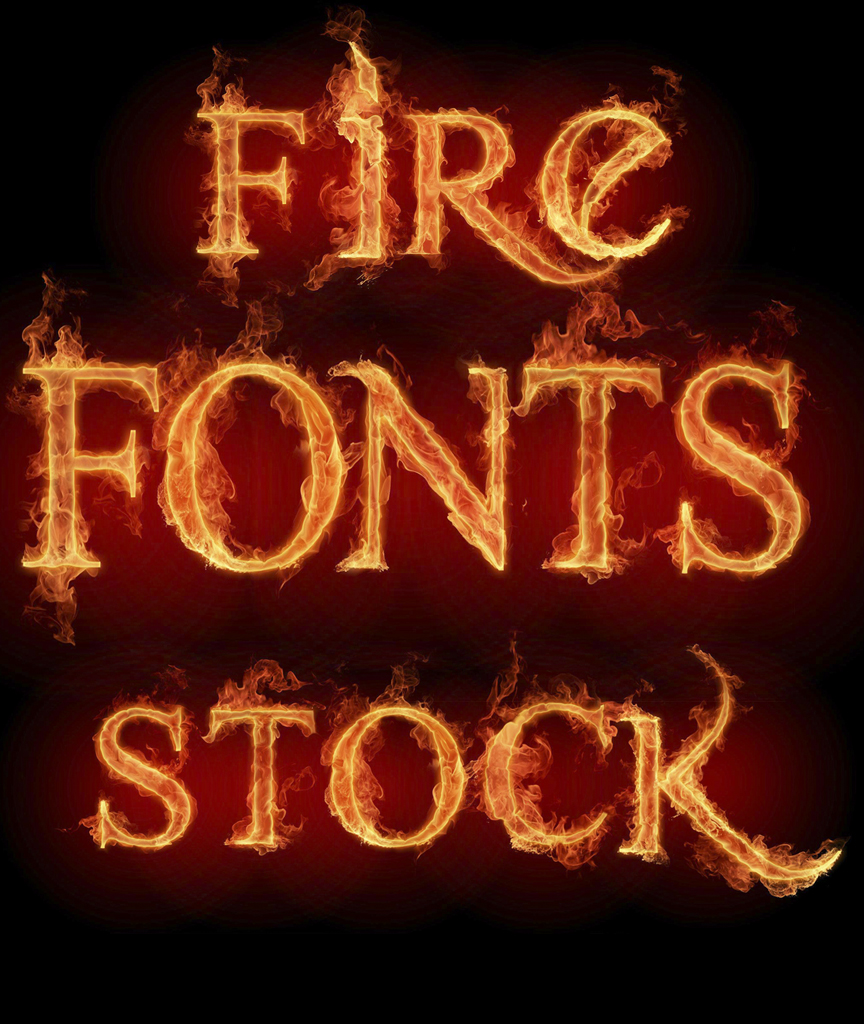 Fire Fonts Stock HD [SS] by SamusArsenal on DeviantArt