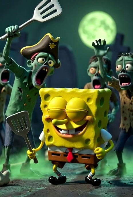 SpongeBob vs Zombies 008 by Blivius67SurReal on DeviantArt