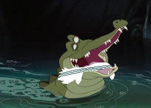 Nami and the Croc by TickTockCroc on DeviantArt