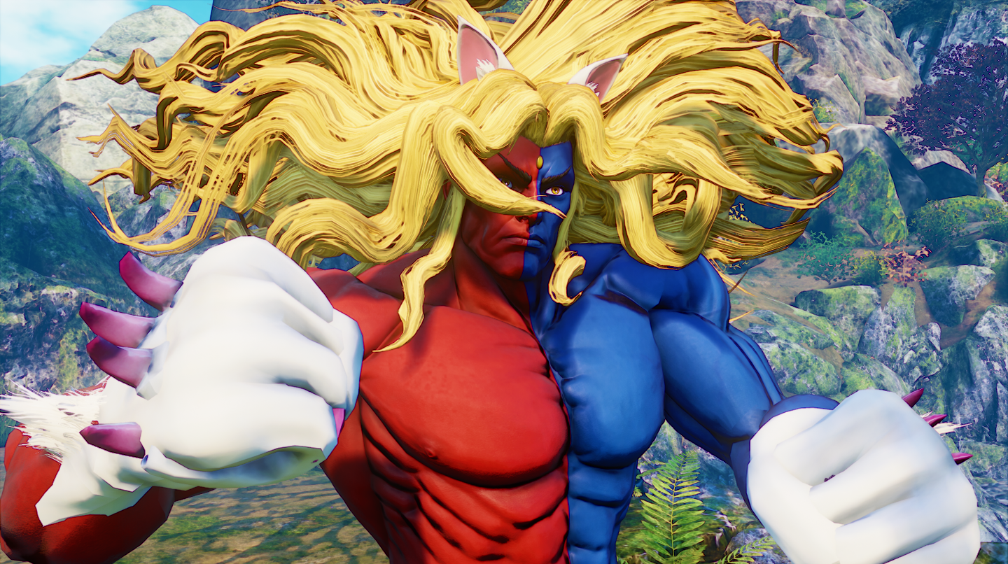 Gill Street Fighter Cosplay