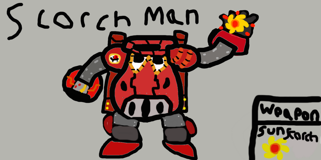 megaman 11 robot master scorch man by mysticalmagikoopa on DeviantArt megaman 11 robot master scorch man by mysticalmagikoopa on DeviantArt