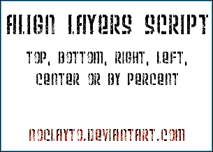 Align Layers Script by noclayto on DeviantArt