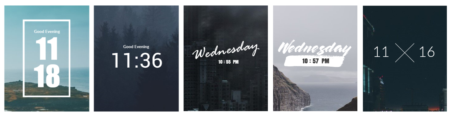 Raw Time -Very Simple Rainmeter [New Update] by MunaNazzal on DeviantArt