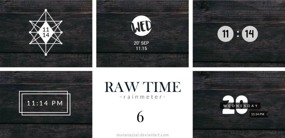 Raw Time Pack 6 [New Pack] by MunaNazzal on DeviantArt