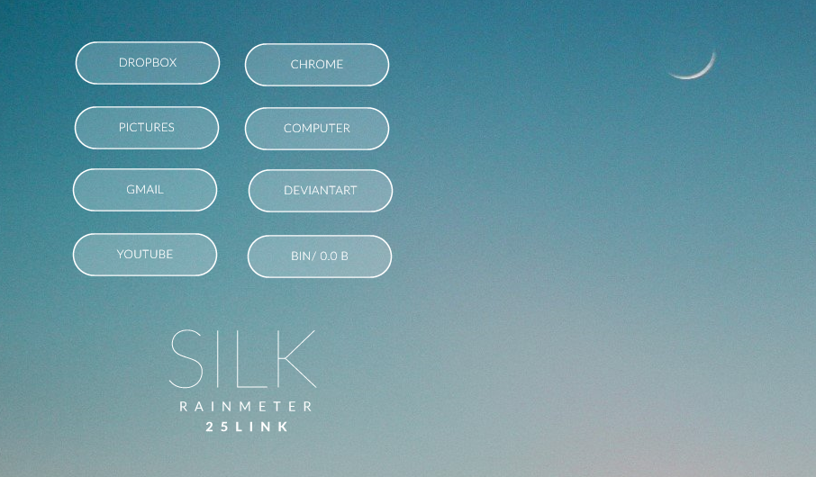 Silk [ Rainmeter Skin ] by MunaNazzal on DeviantArt