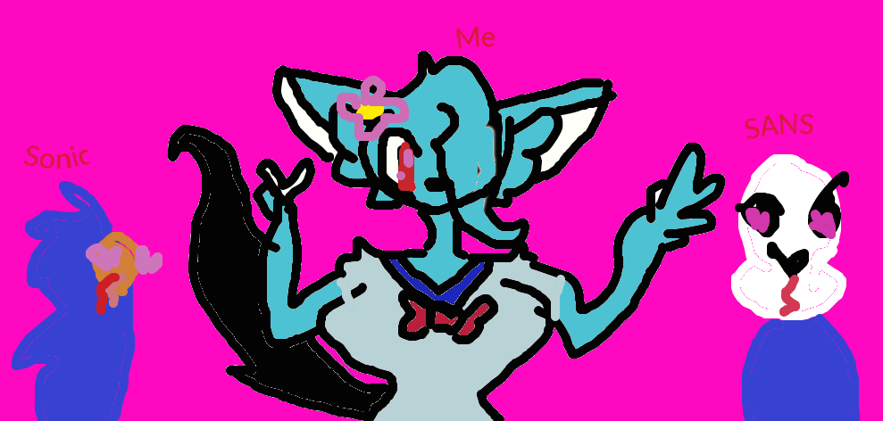ME X SONIC X SANS by ItsIsabean on DeviantArt